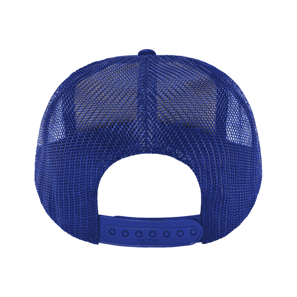 Leon Bridges C&C Trucker Hat - White/Royal - Leon Bridges Official Store